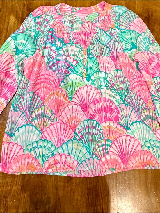 Lilly Pulitzer | Tops | Lilly Pulitzer Silk Elsa Top | Poshmark